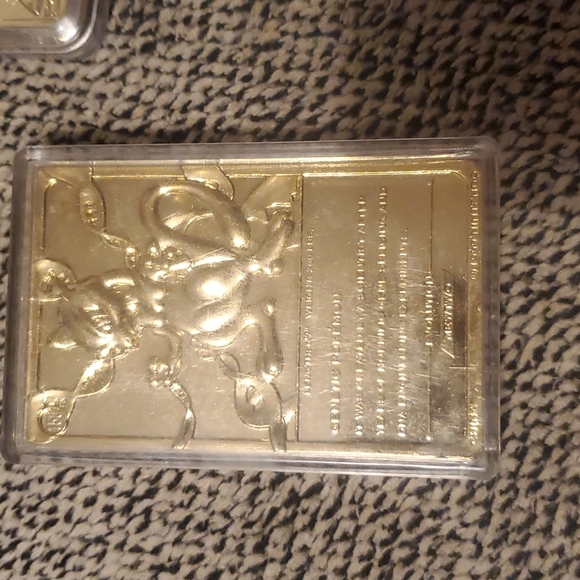 Pokemon | Other | Set Of 5 999 Pokemon Gold Plated Cards | Poshmark